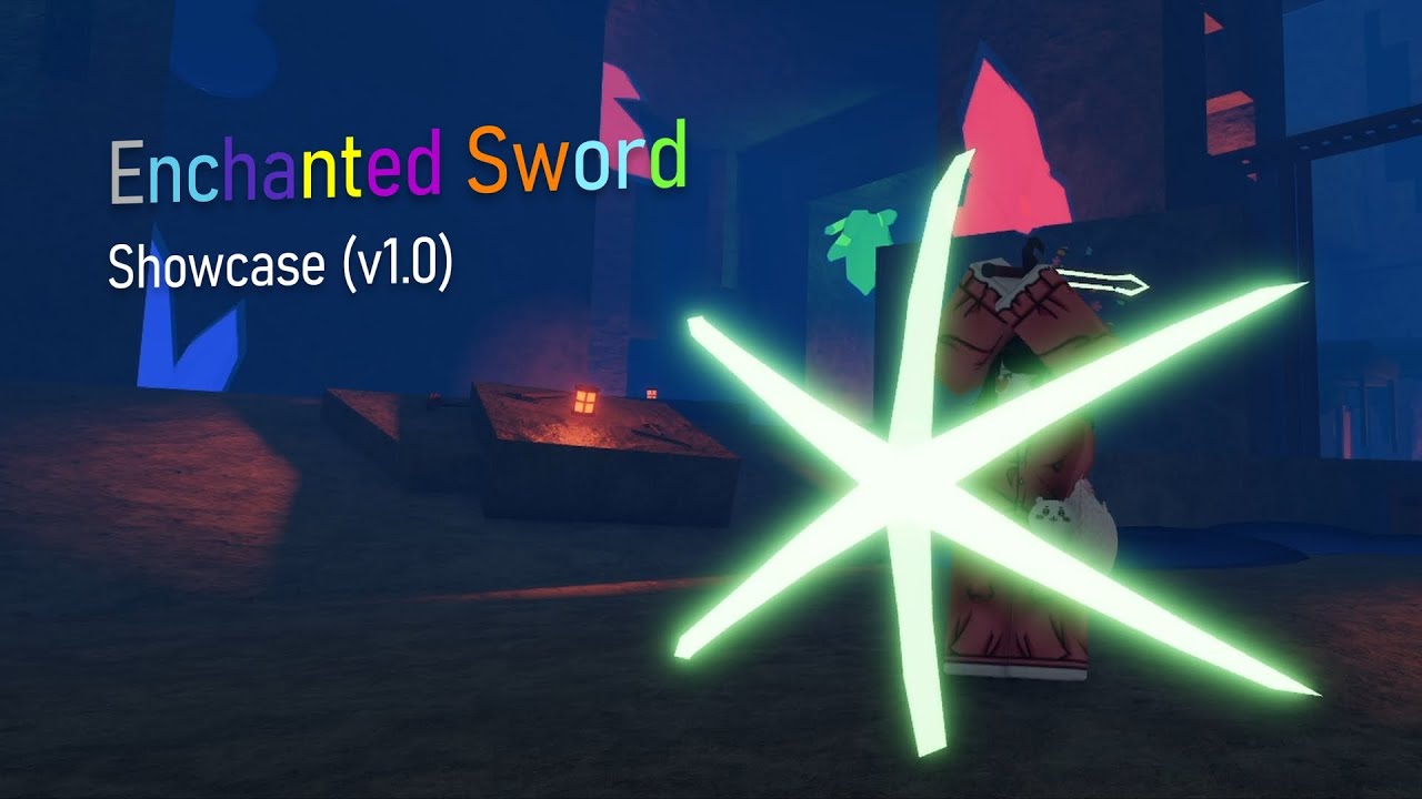 Wave Defense: OVERDRIVE! - Enchanted Sword Showcase (v1.0) - YouTube