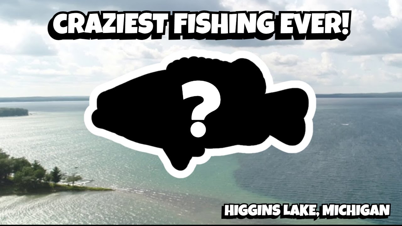 Higgins Lake has the CRAZIEST FISHING! - YouTube