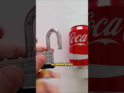 Kola Kutusuyla Kilit Nasıl Açılır? 🥤🔓🤔