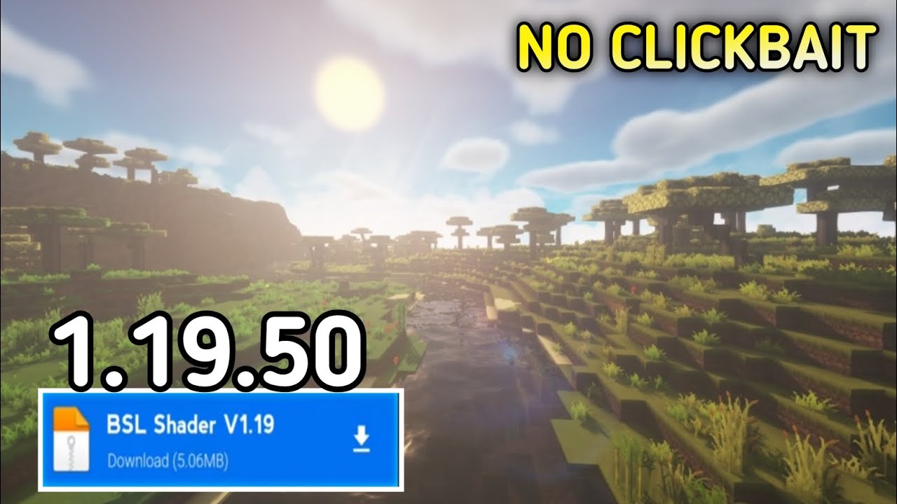 Hd Shader For Minecraft Pe 119 120 Shader Mcpe 119 100℅ Working Youtube