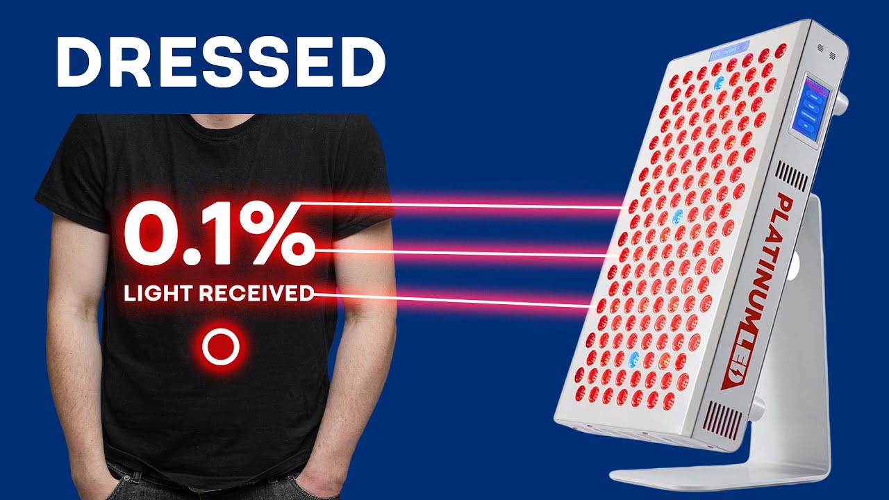 Red Light Penetration: How Much Light Do Clothes Block? - YouTube