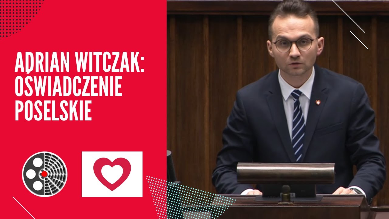 Adrian Witczak - oświadczenie - YouTube