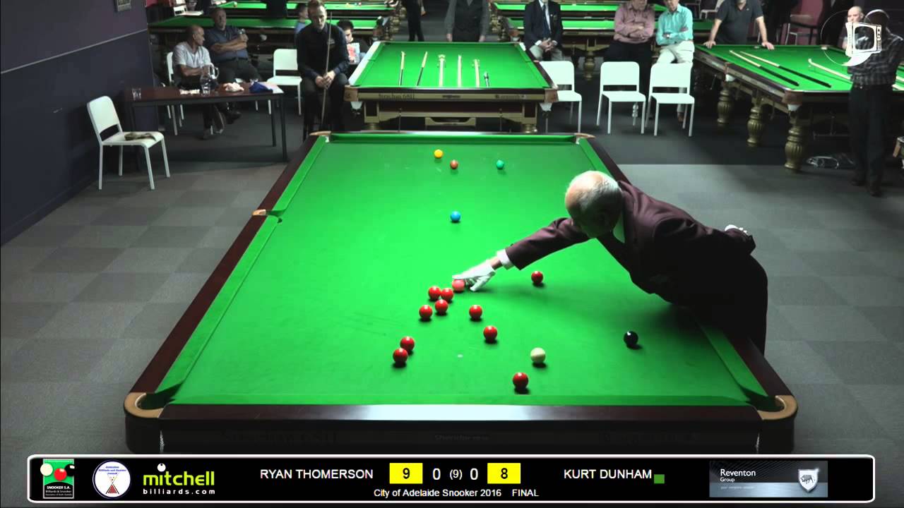 Ryan Thomerson v Kurt Dunham | FINAL | City of Adelaide Snooker 2016 ...