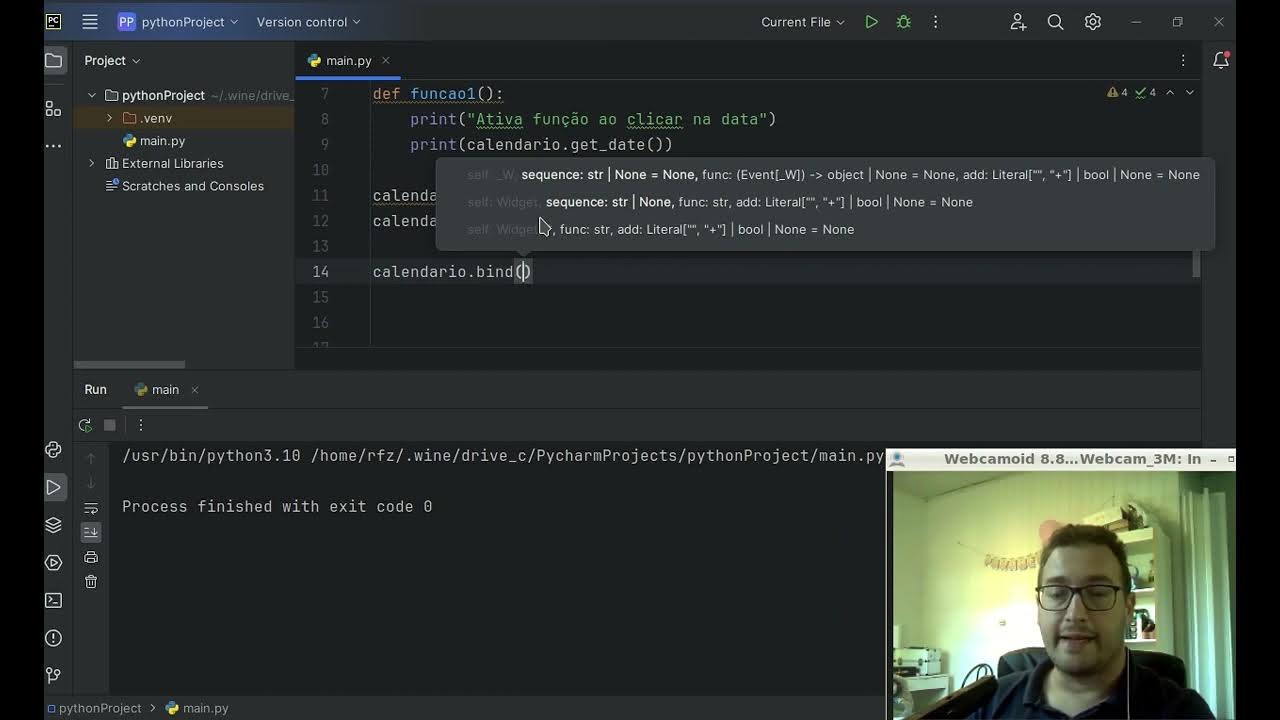 Tkinter - Tkcalendar - Usando o mesmo calendario para diferentes ...