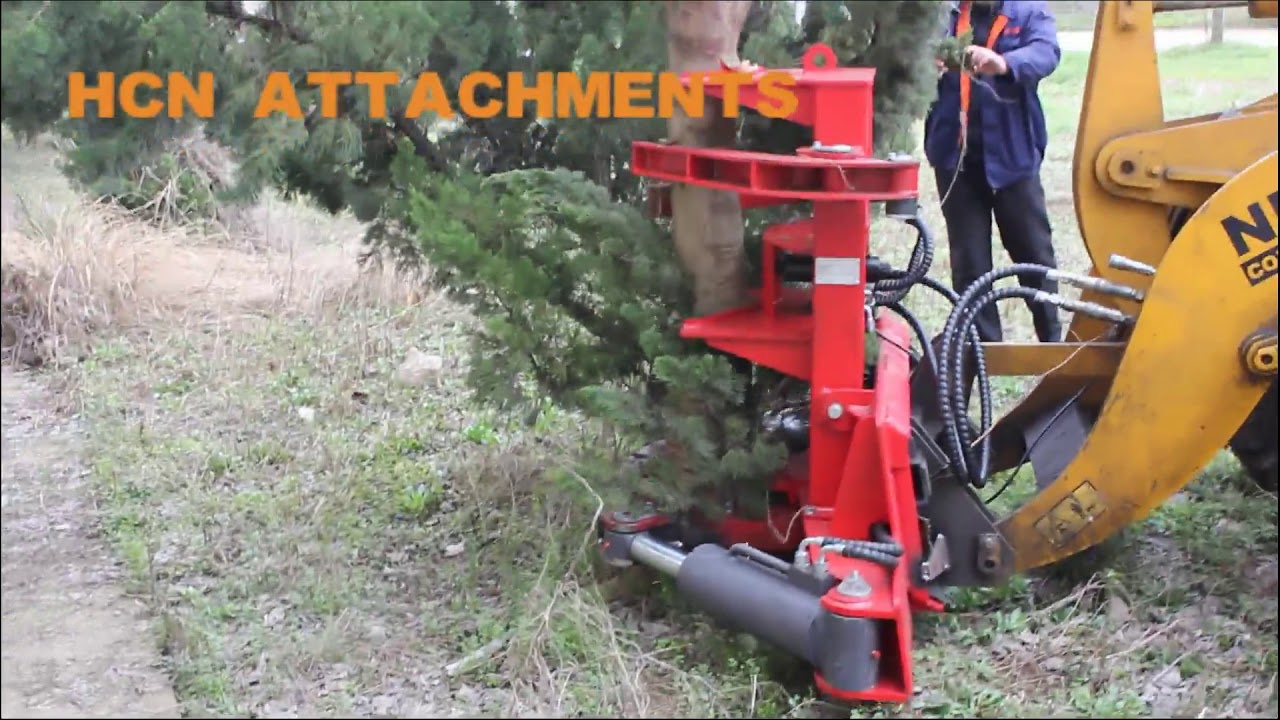 Tree Shear attachment - YouTube