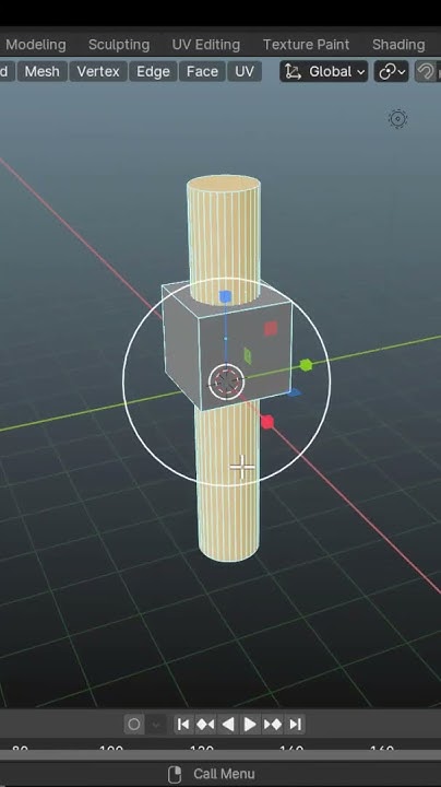 Blender - How to use Boolean intersect - YouTube