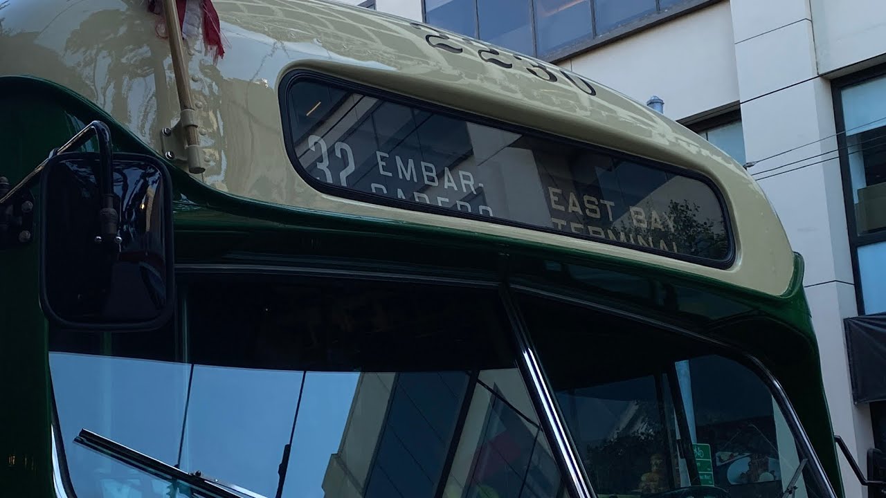 Heritage Weekend 23: SF Muni 1956 Mack C-49-DT #2230 - YouTube