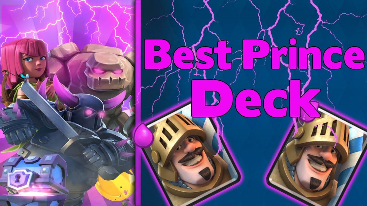 Clash Royale BEST Prince Deck & Strategy For Beginners - YouTube