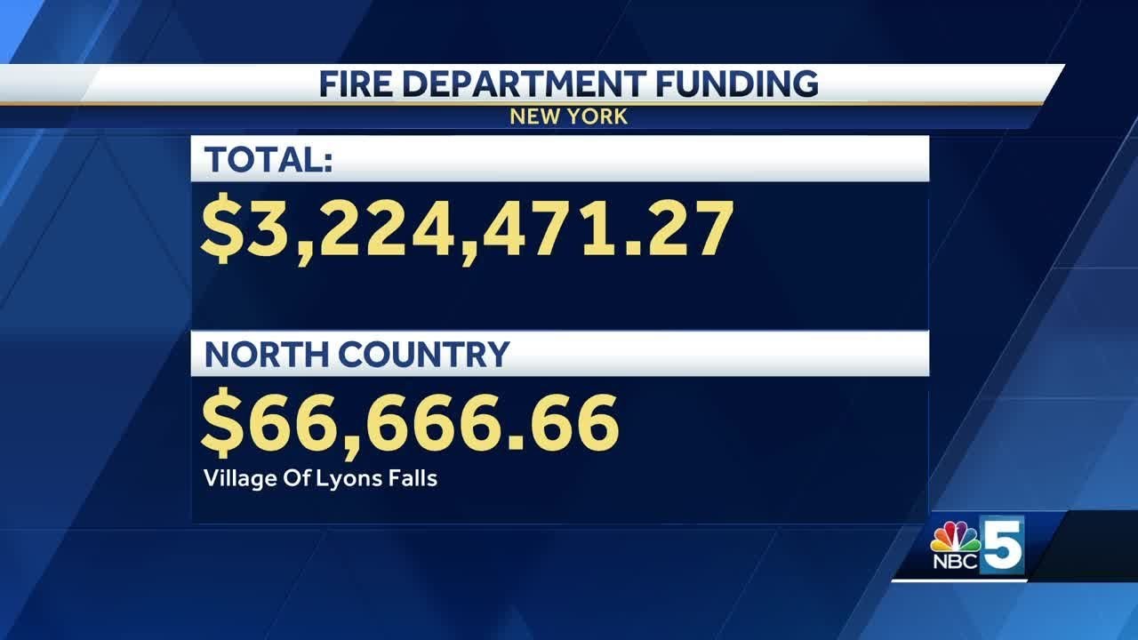 Lyons Falls Fire Department to receive thousands in federal funding ...