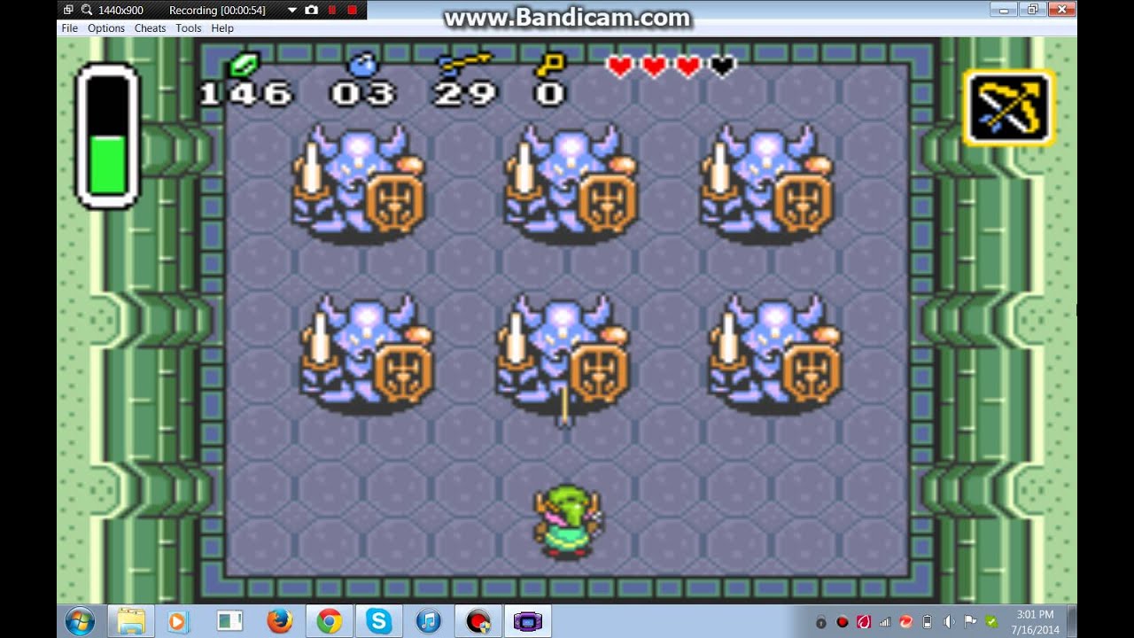 The Legend of Zelda A Link To The Past: Boss 1 - YouTube
