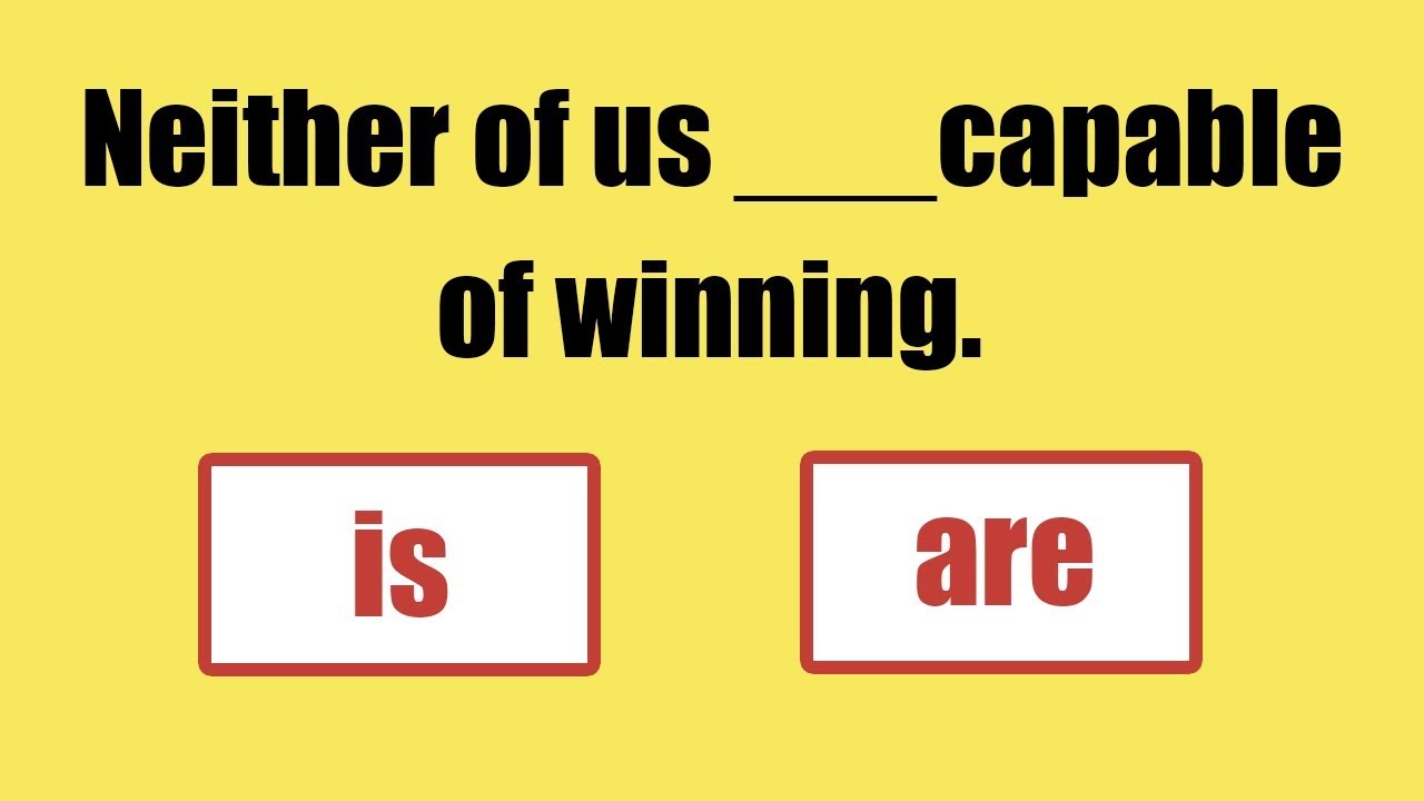 Can You Get A Perfect Score On This Grammar Quiz 2019? - YouTube