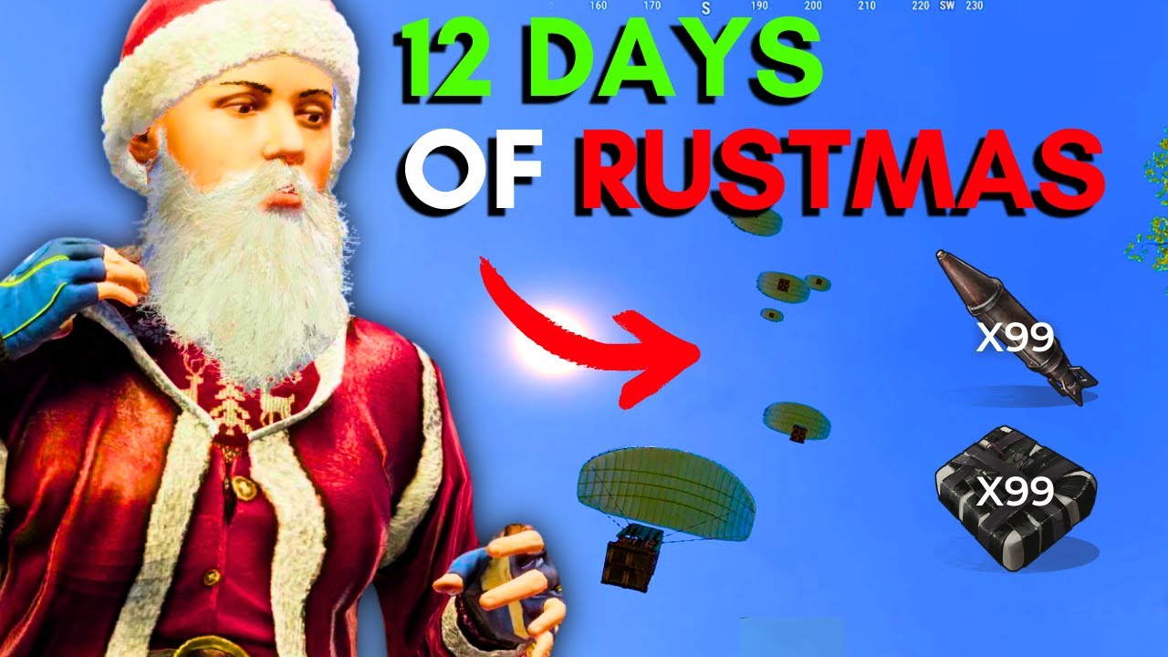 Singing Christmas Carols in Rust - 12 Days of Rustmas With unmo - YouTube