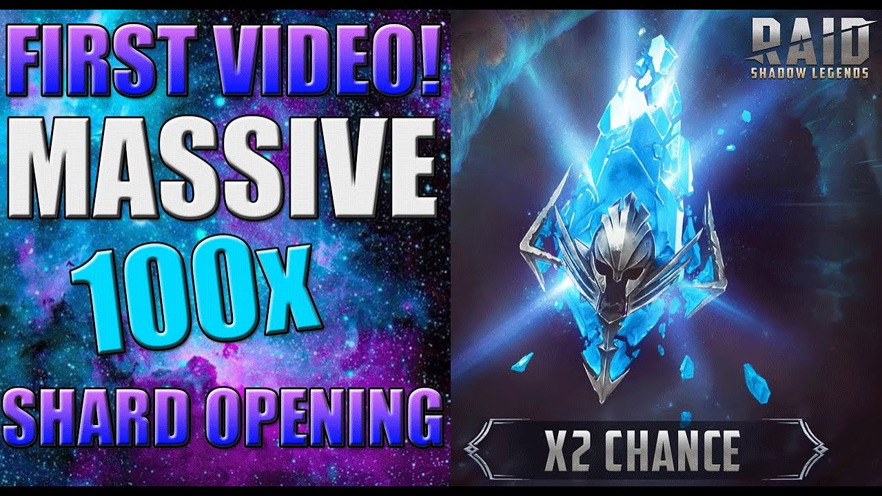 100x ANCIENT SHARD OPENING! DOUBLE RATES EVENT! FIRST RAID: SHADOW ...