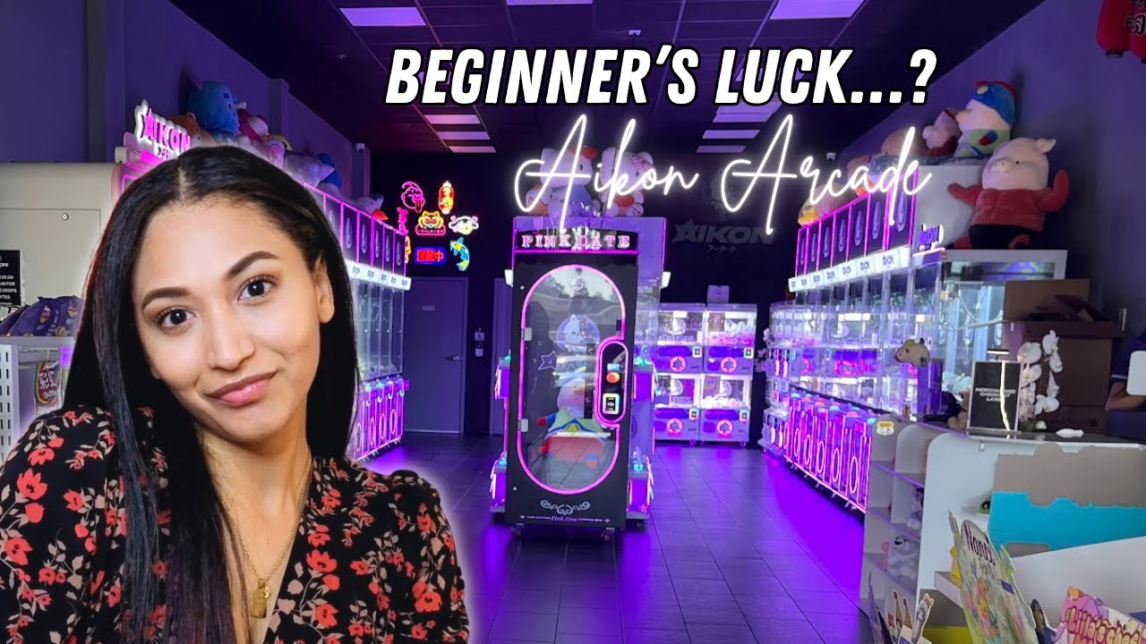 Going To A Clawcade For The First Time.. | Aikon Arcade Tampa FL - YouTube