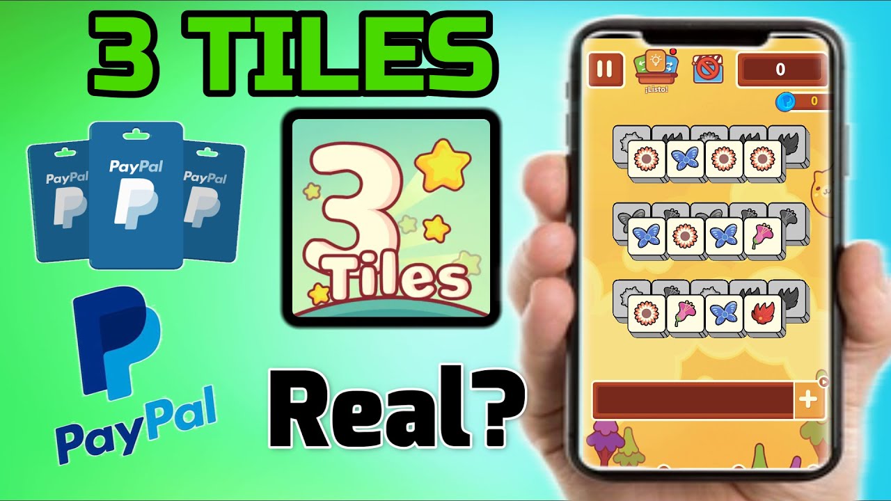 3 TILES aplicación para ganar Dinero a PayPal? - YouTube