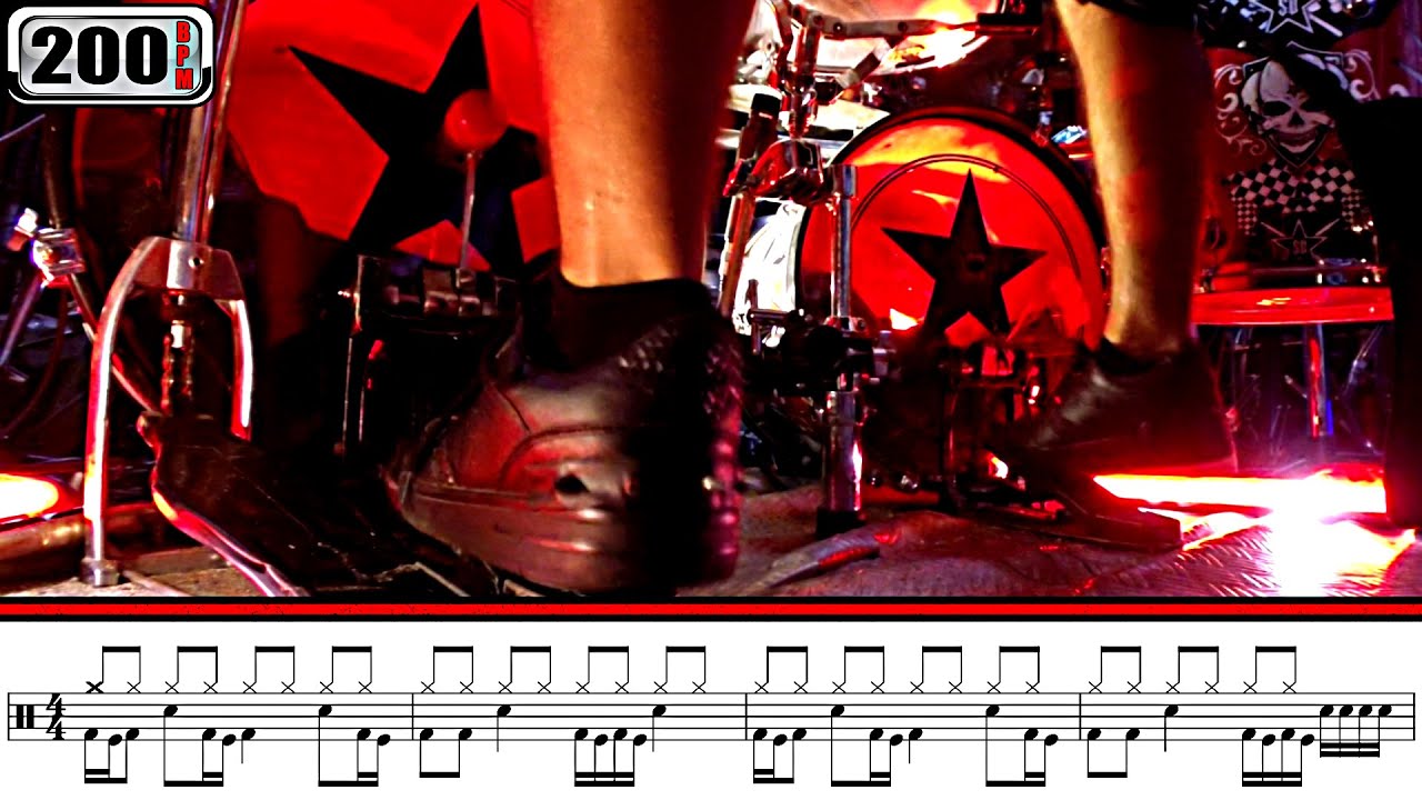 DOUBLE KICK DRUM - EXERCISE 01 - YouTube