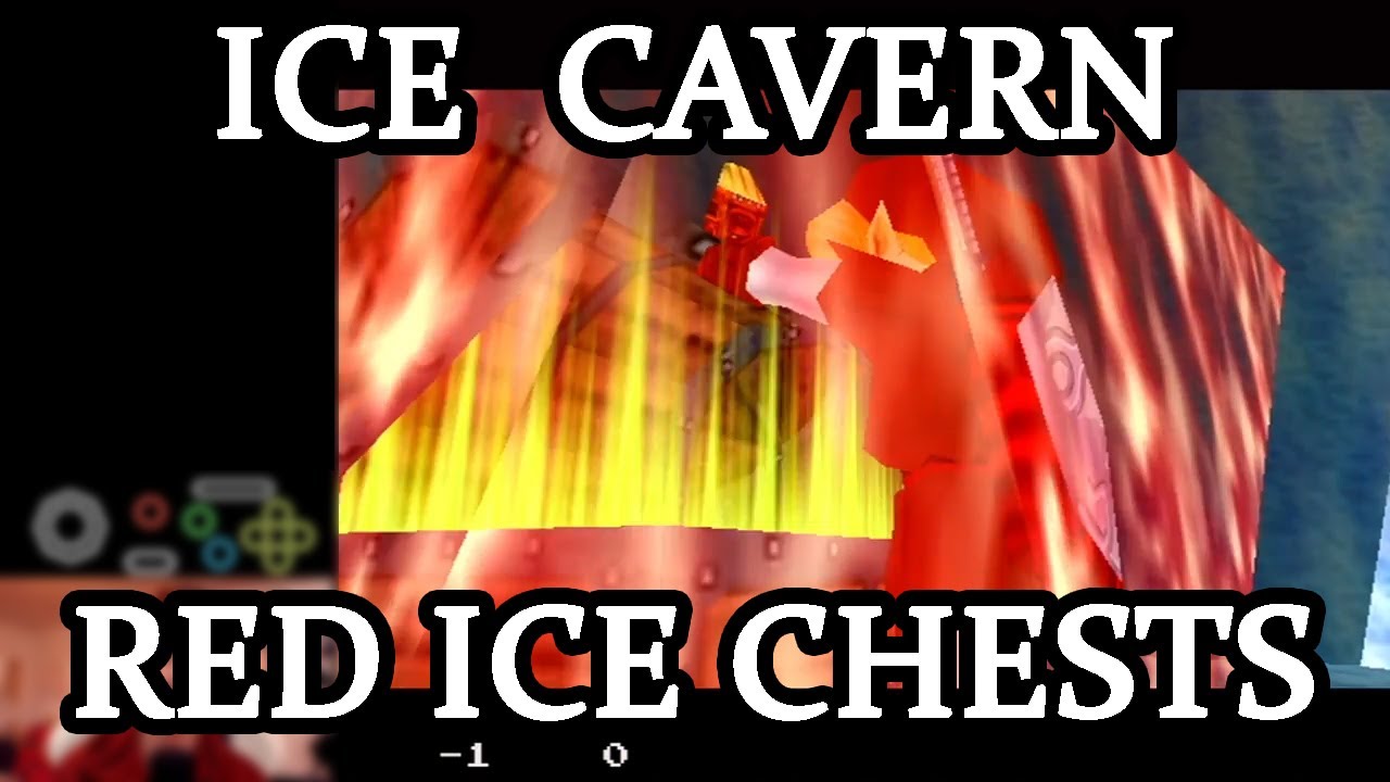 Open Red Ice Chests in Ice Cavern without Blue Fire, Tutorial - YouTube