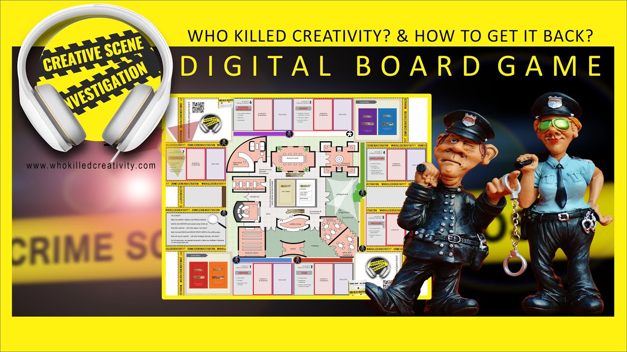 CSI1.2 'Who Killed Creativity?' Digital-board Promo - YouTube