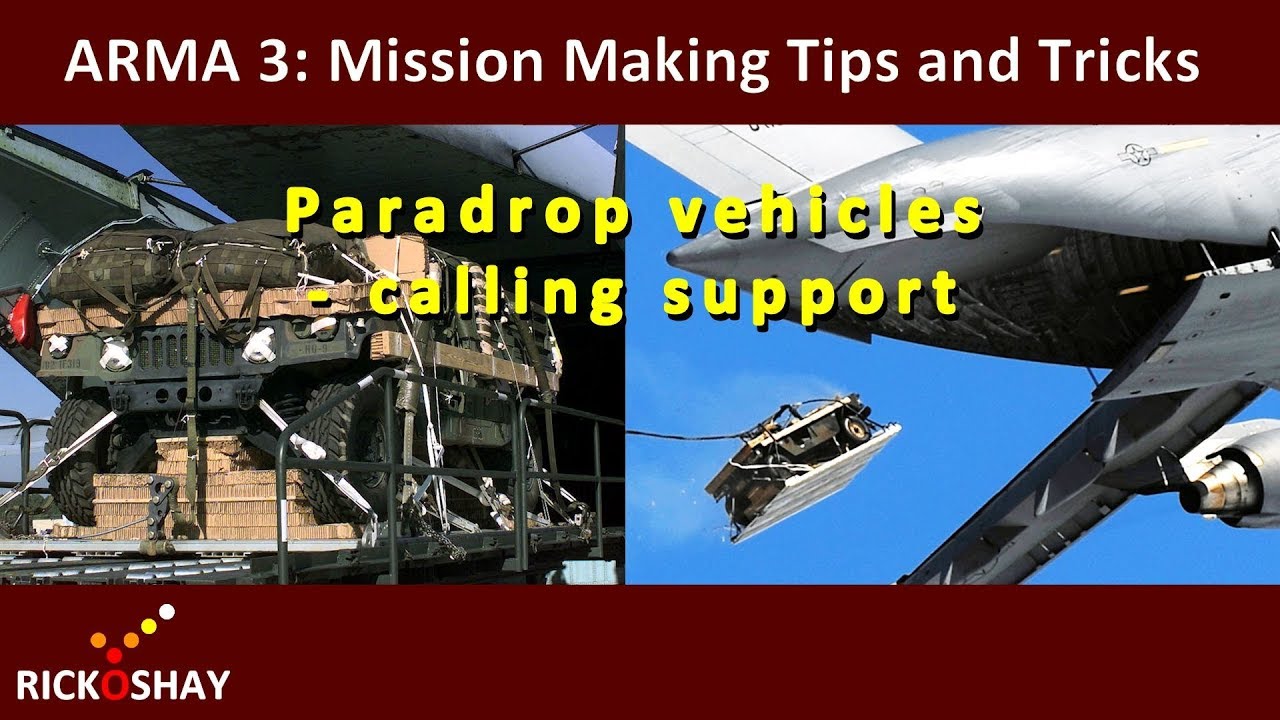 Paradrop vehicles - YouTube