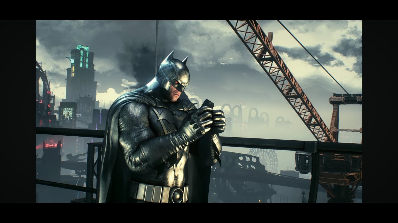 playing batman Arkham night moded, no rain, knightmare difficulty - YouTube