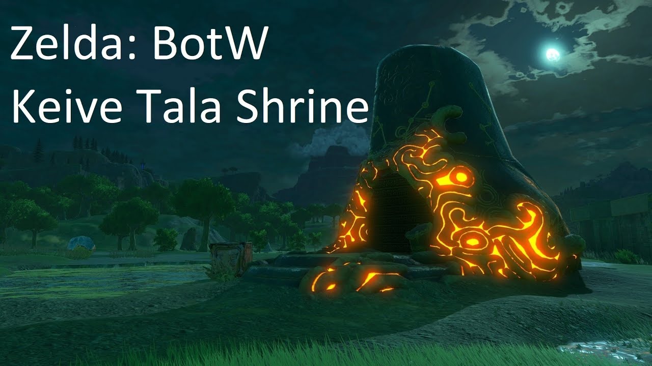 Zelda: BotW Big or Small. Keive Tala Shrine - YouTube