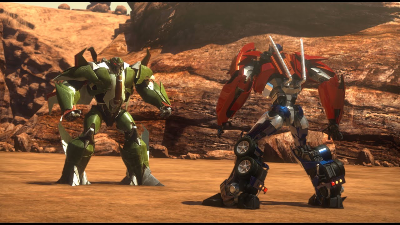 Transformers Prime Cyberverse Commander Class Skyquake review - YouTube