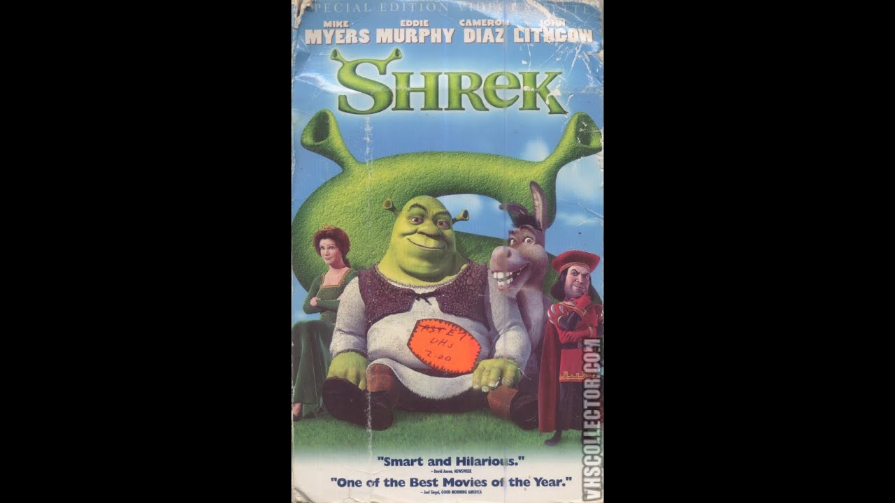 Opening to Shrek 2001 VHS - YouTube