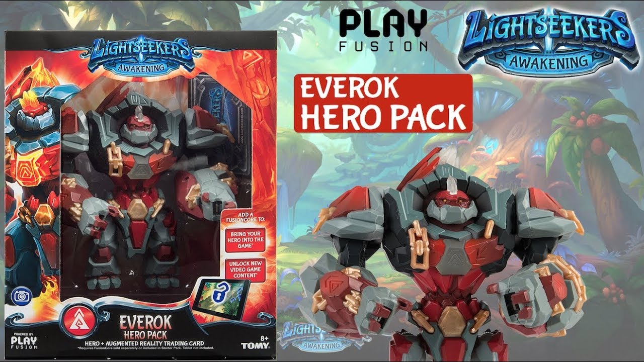 Lightseekers Boulder the Everok Smart Hero Pack - YouTube