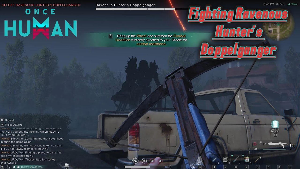 Once Human - Ravenous Hunter Doppelganger | Boss Fight | 4K - YouTube