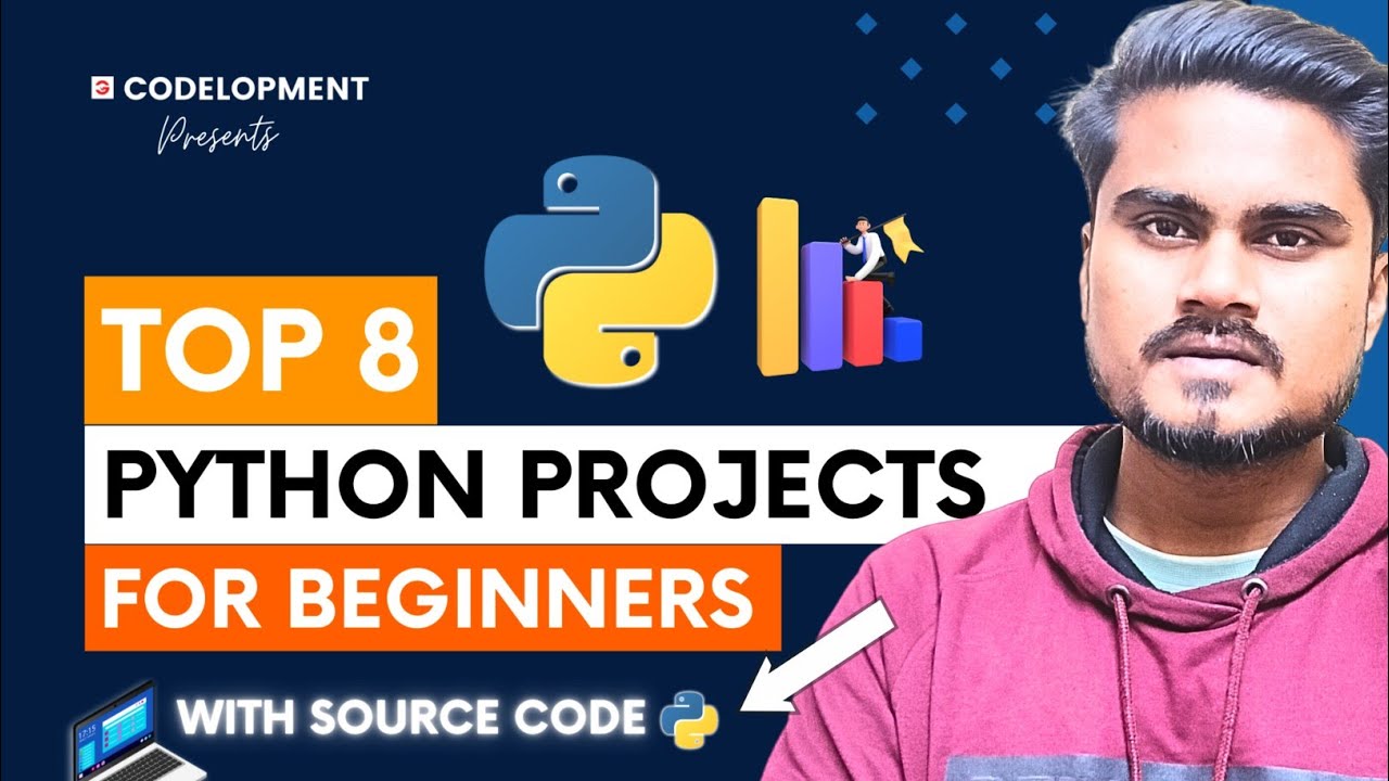8 Python Projects for Beginners with Source Code 🧑‍💻🔥 CSE Projects for ...
