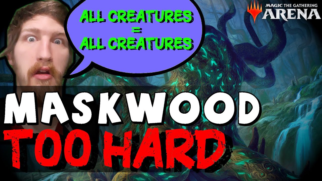 ALL MY CREATURES = PARTY ANIMALS!! Esper Maskwood Nexus Kaldheim ...
