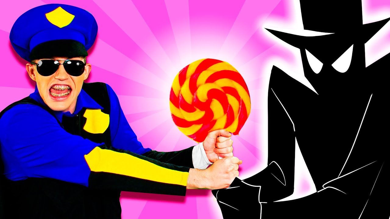 Police Officer Find My Lollipop Song | Kids Songs and Nursery Rhymes ...