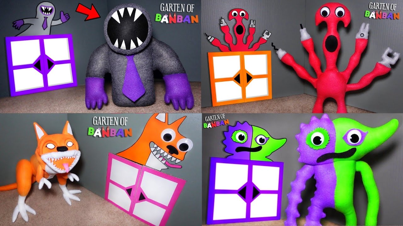 All Garten of Banban 6 - SIR DADADOO , SYRINGEON, BITTERGIGGLE - Boss ...