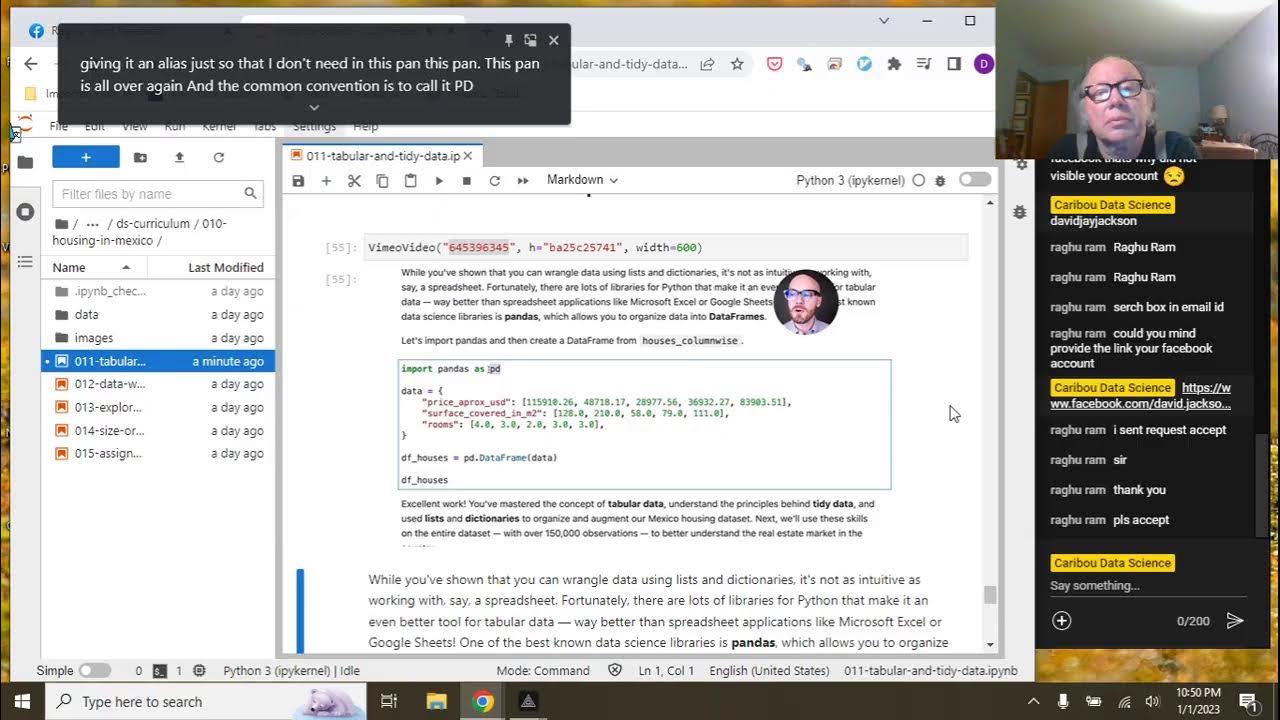 WorldQuant University Data Science Lab (module 1) - YouTube