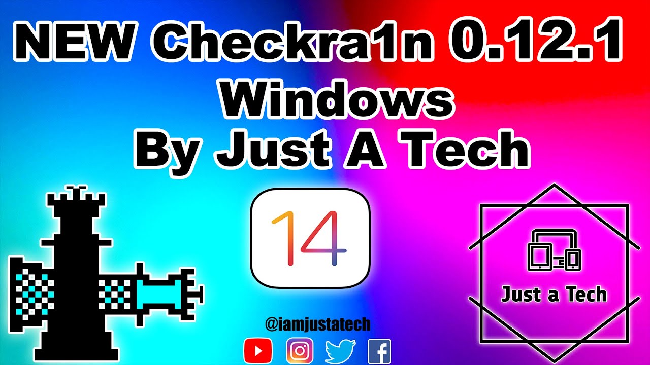 NEW Checkra1n 0.12.1 Windows|Checkra1n Jailbreak Windows iOS 14.3/14.4 ...