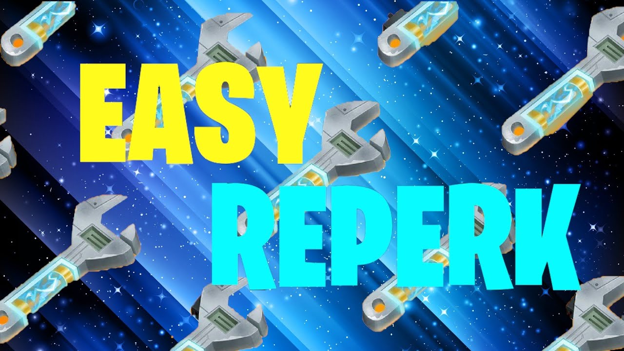 Best Way To Get Reperk In Fortnite Save The World! - YouTube