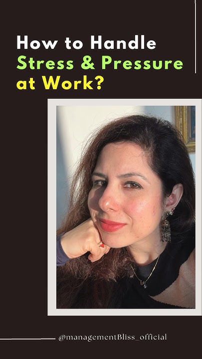 How to handle Stress & Pressure at work? #management #programming #coding #stress - YouTube