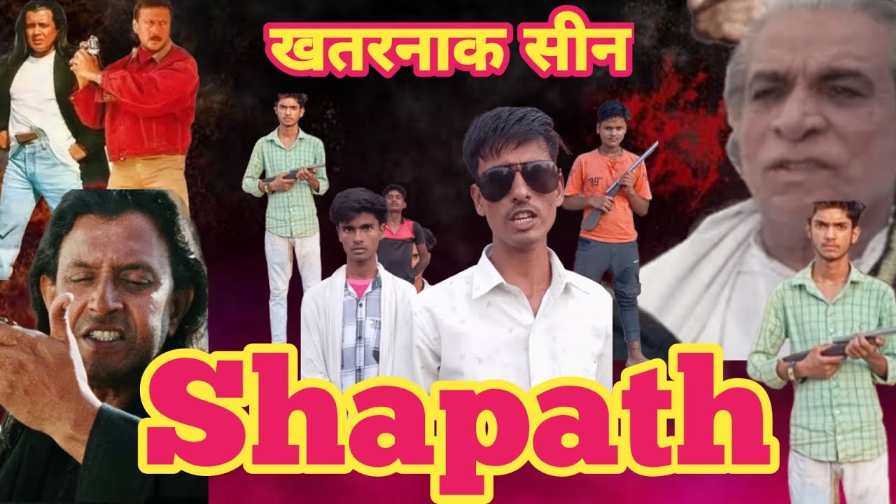 Shapath (action scene)😱😮👊 #mithunchakraborty #kaderkhan #trending # ...