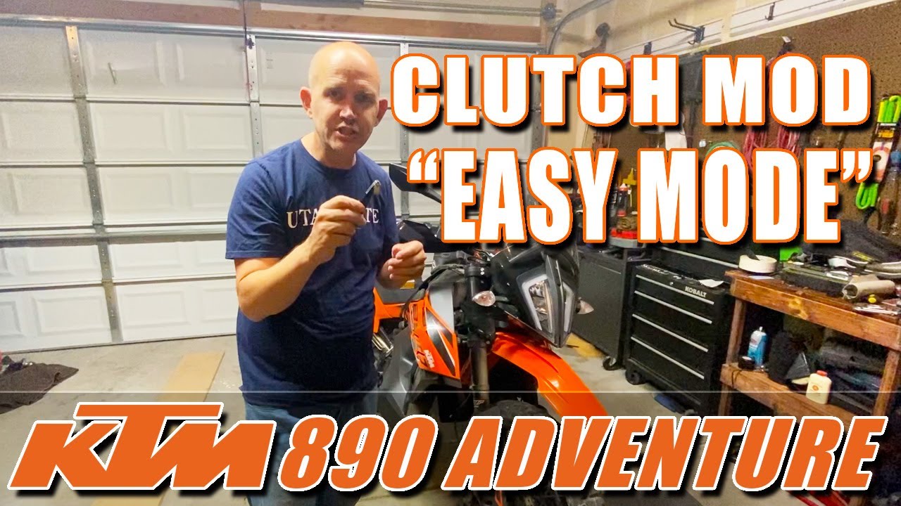 Amazing Clutch Mod for $25 on My KTM 890 Adventure - YouTube