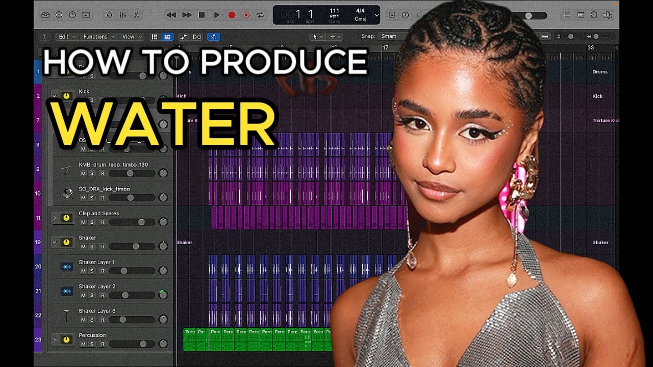 How To Produce | Water by Tyla (Beat Breakdown of VIRAL HIT SONG ...
