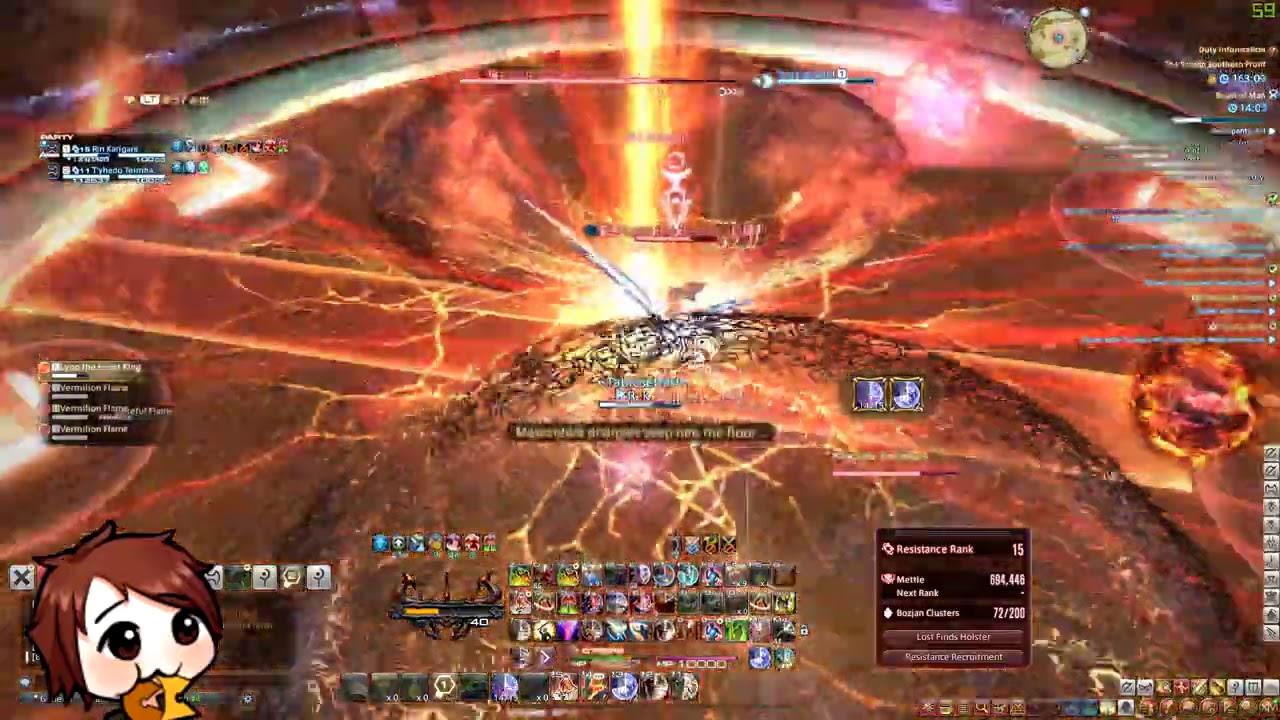 FFXIV: 1v1 Lyon the Beast King ENRAGE Pull [War PoV, First Attempt ...