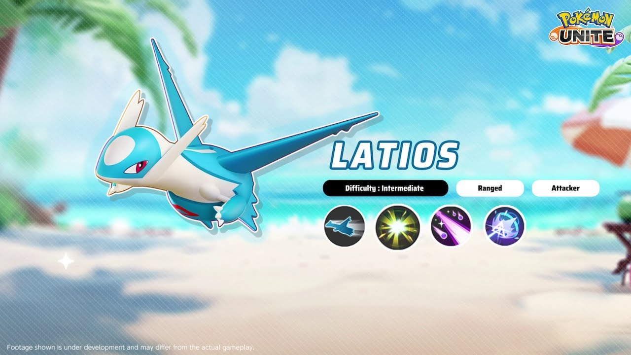 Latios Moves Overview | Pokémon UNITE - YouTube
