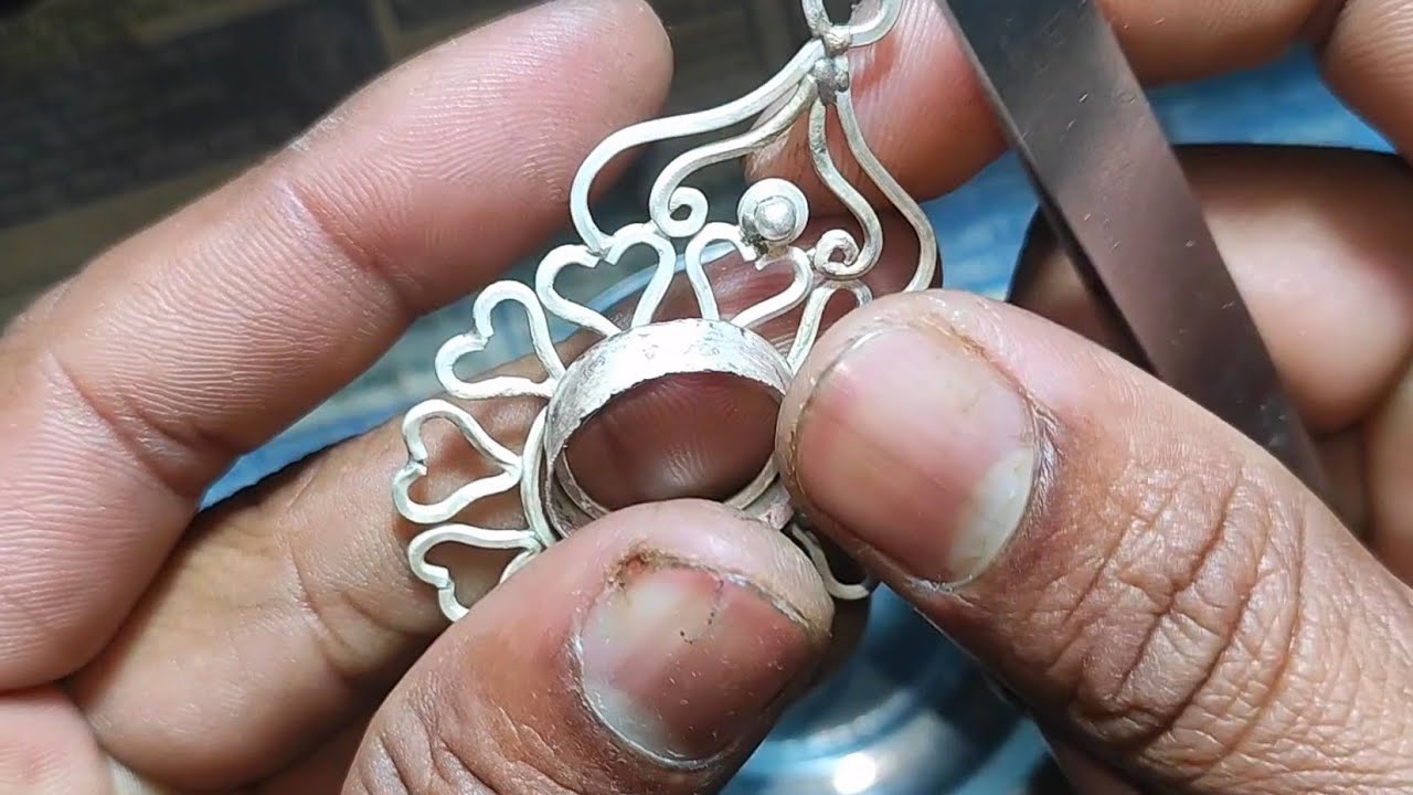 How To Make a Silver Pendant - Silver Pendant Making 2026 - YouTube