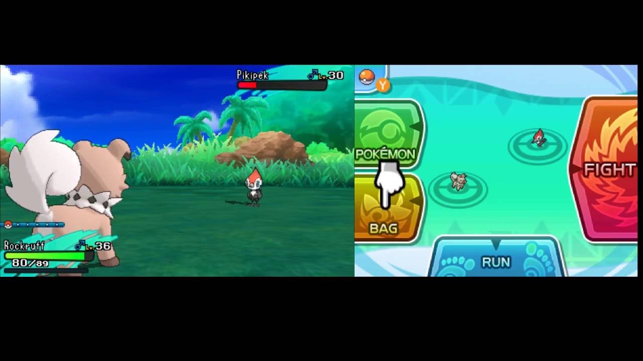 Pokemon Sun and Moon Demo Gameplay - Part 2 (No Commentary) - YouTube