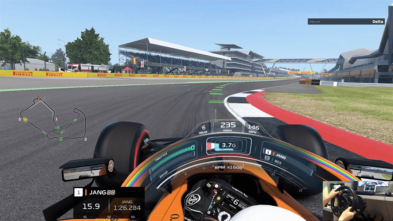 F1 2020 GAME BRITAIN TIME TRIAL FASTEST LAP : McLAREN F1 TEAM - YouTube
