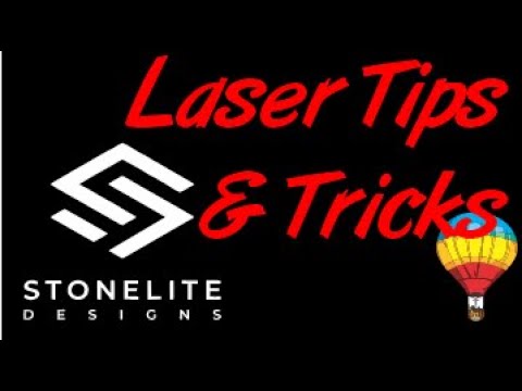 Laser Tips & Tricks Engrave and cut REAL stone VENEER - YouTube