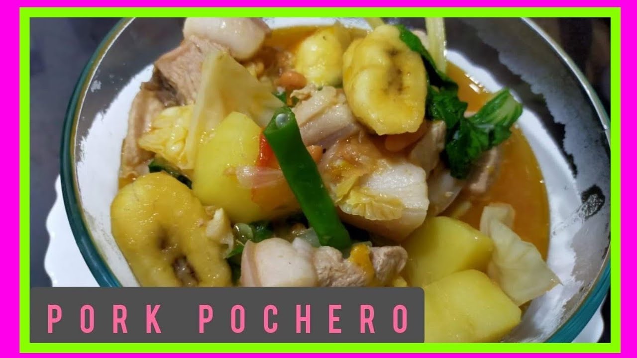 PORK POCHERO | POCHERO RECIPE || AnneMarie Vlog - YouTube