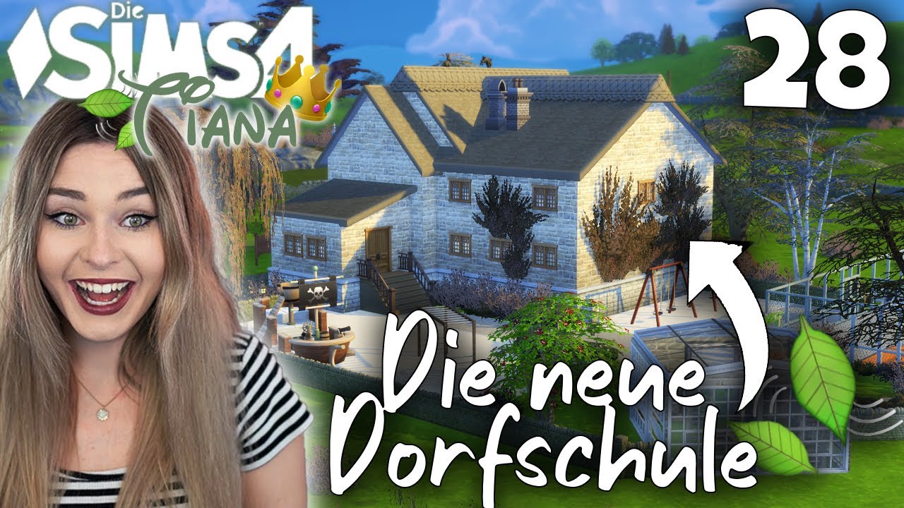 Die neue Schule in Henford-On-Bagley 😍🍃 - Die Sims 4 Tiana Legacy Part ...