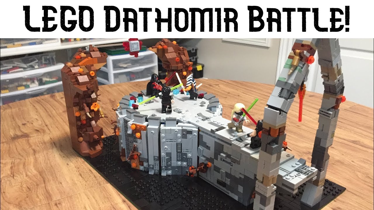 LEGO Star Wars - Dathomir Temple Battle MOC Showcase - YouTube