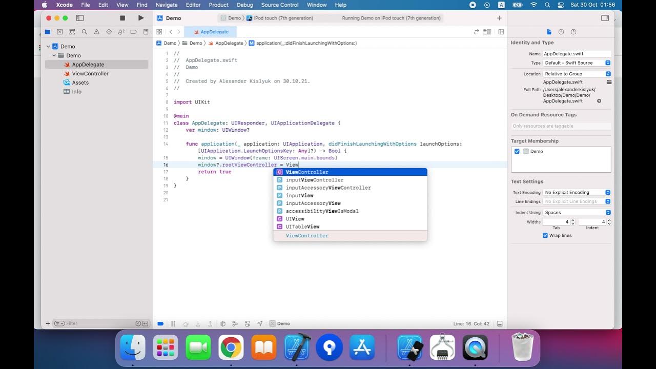 Removing Storyboards Files, SceneDelegate. Xcode 13.1 - YouTube